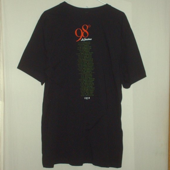 98 Degrees | Shirts | 98 At Christmas 28 Tour Doublesided Tshirt New ...